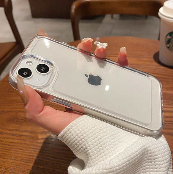 Armour Transparent Crystal Clear Case For iPhone – WrapNation